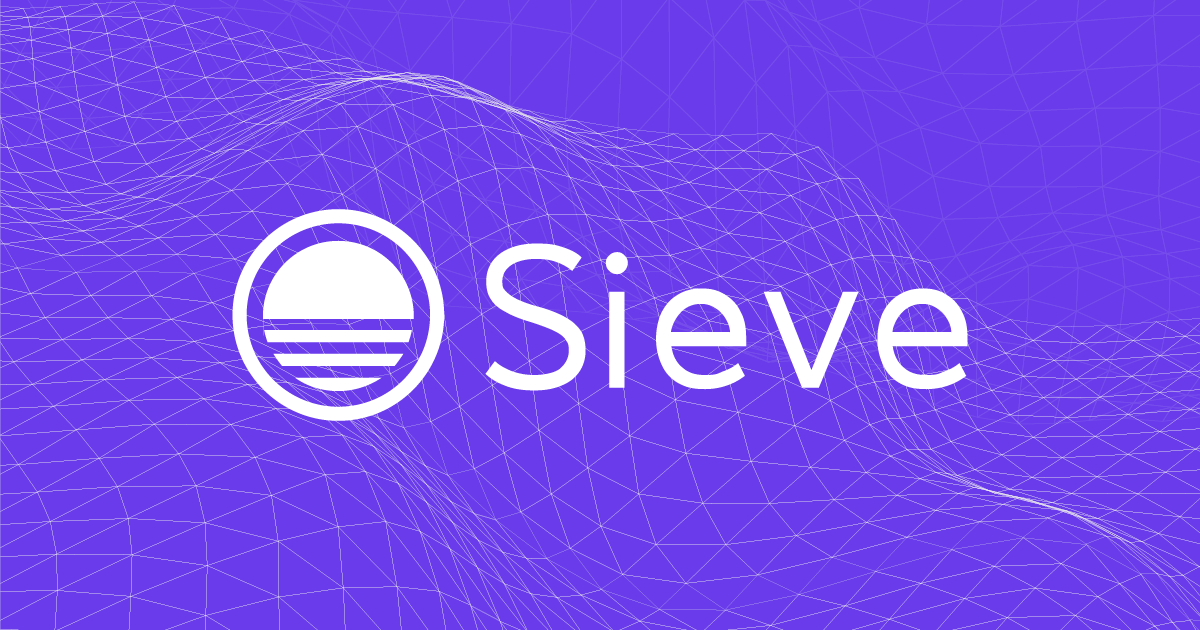 Sieve — Video datasets for frontier AI
